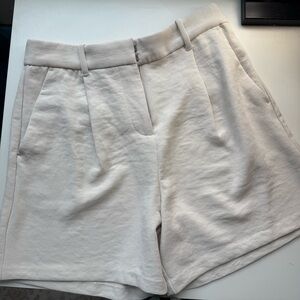 Abercrombie & Fitch | Shorts | Abercrombie Fitch High Waist Cream ...